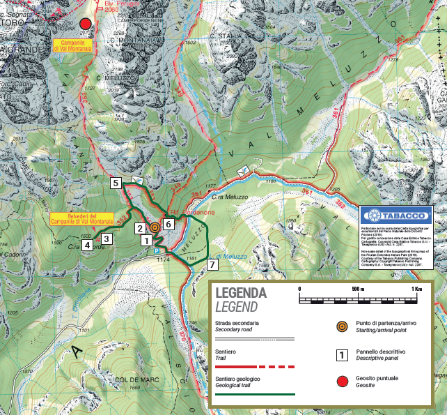 SENTIERO GEOLOGICO MONTANAIA MELUZZO | Parco Dolomiti Friulane